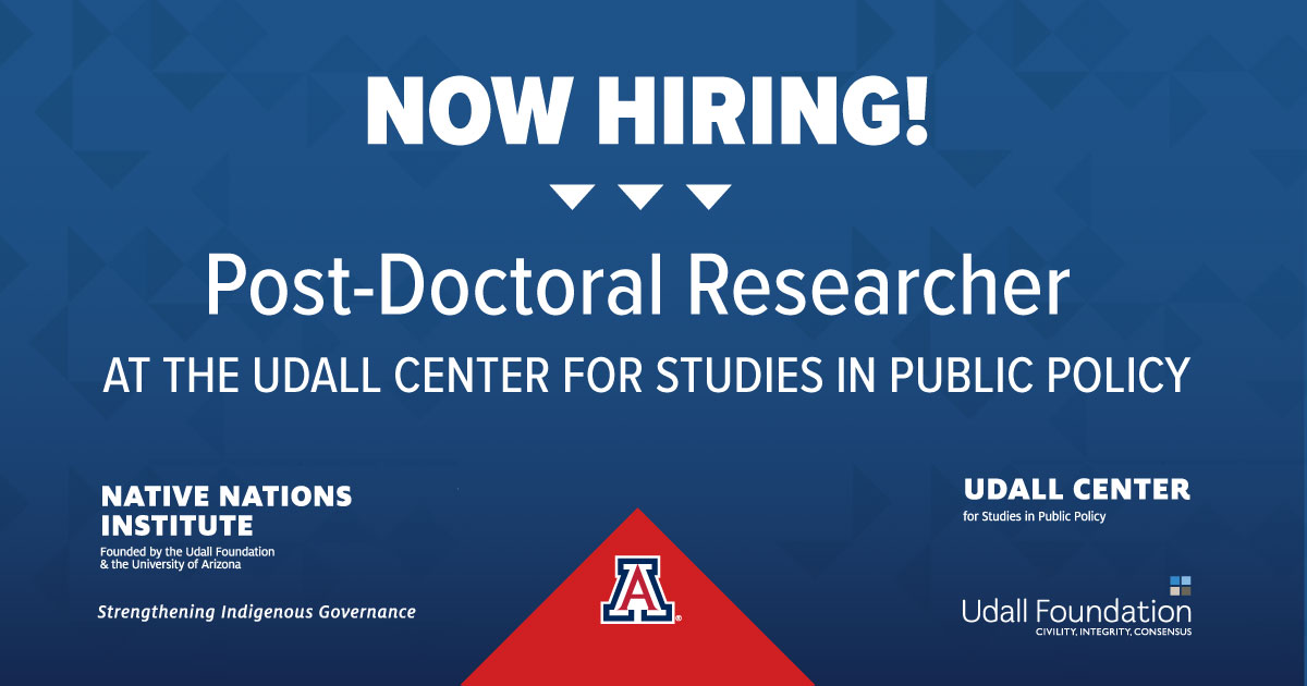Join the Udall Center Team as a Community Engagement Postdoctoral ...
